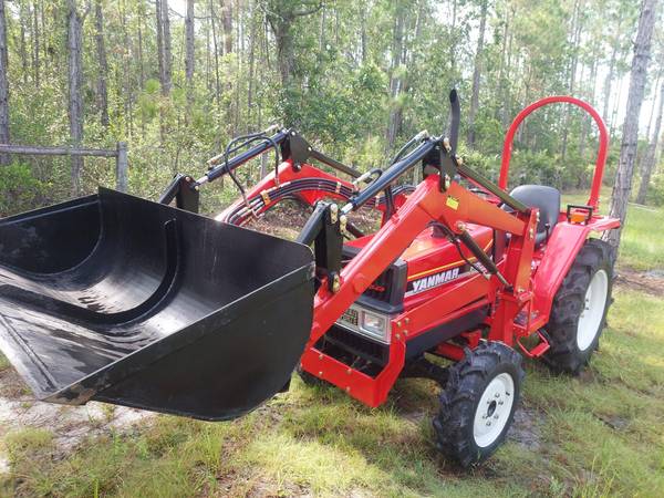 4x4 refurbished tractor w/new loader $9,975 | Garden Items For Sale ...