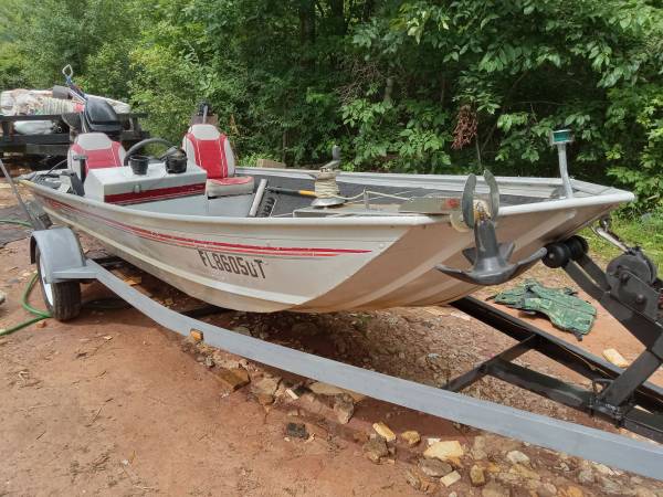 fisher marine hawk 3v w/trailer $4,000 | Boats For Sale | Tallahassee ...