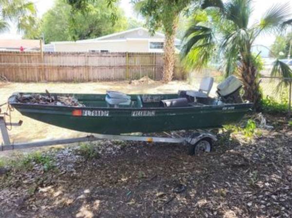 15 foot Jon Boat with 30hp engine $1,299 | Boats For Sale | Tampa, FL ...