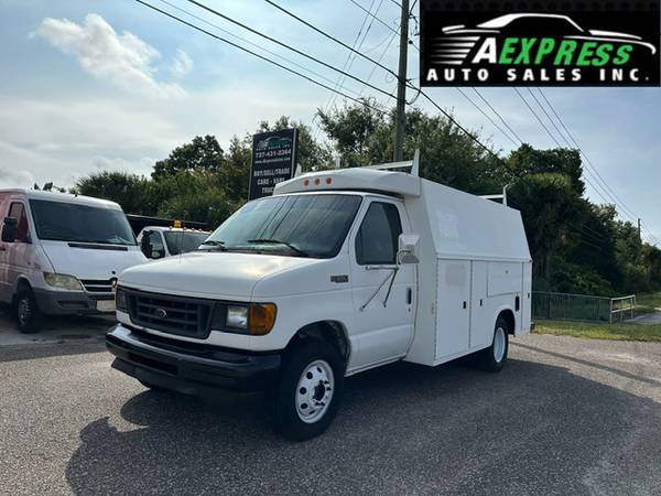2003 FORD E350 V8 5.4 L KUV ENCLOSED UTILITY CARGO VAN 94,000 MILES ...