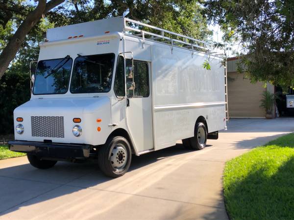 2006 MORGAN OLSON STEP VAN Sprinklers, Plumber, Electrician, WORK SHOP ...