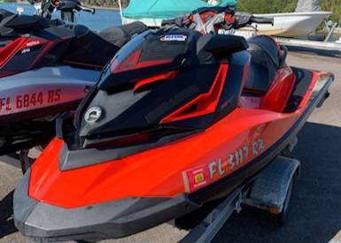 REDUCED - 2016 Red Sea-Doo RXP-X 300 2 Seat Racing Jet Ski Wave Runner ...