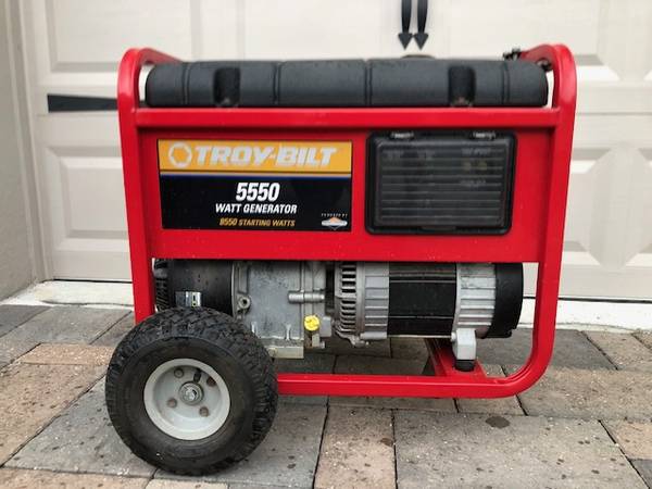 Troy-Bilt 5550 Watt Generator $275 | Tools For Sale | Tampa, FL | Shoppok