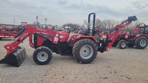 New Mahindra 4550 4WD Tractor w/ Backhoe Only $525.13/month ...