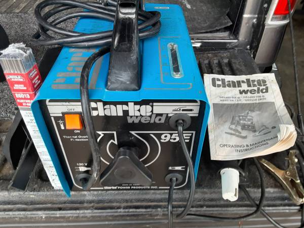 Clarke Arc 95E Welder with welding rods $40 | Tools For Sale | Toledo ...
