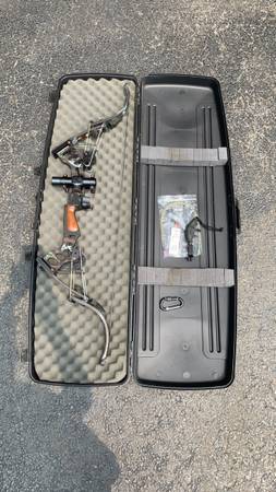 Oneida Black Eagle B50 SS 35/55 Compound Bow W/Pollington 33 Sight ...