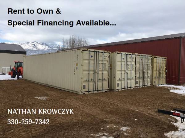 SALE ★ SHIPPING/STORAGE/CONNEX CONTAINERS – 20FT & 40FT NEW & $1,850 ...