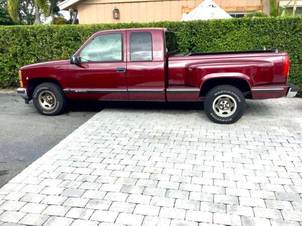 1997 Chevy Silverado Stepside extended cab - $8,500 (jensen beach ...
