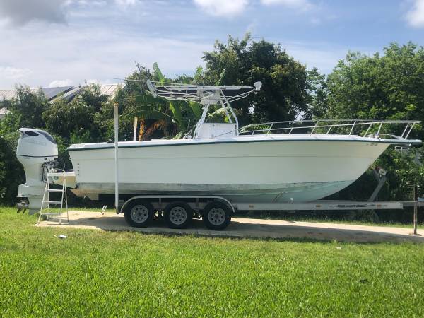 1998 Angler center console 26 foot $37,500 | Boats For Sale | Treasure ...