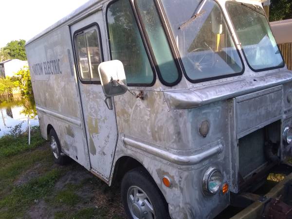 Extremely rare 1967 Ford Grumman Olsonette, camper,RV,food ? Options ...
