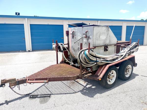 Spray King 400 Gallon Texture Sprayer Rig on Trailer $4,500 | Buy ...