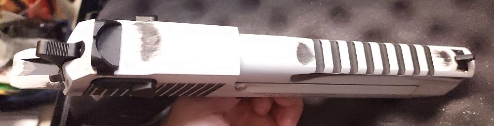 Magnum Research Desert Eagle DE50WMDR Grim Reaper White DE 50 AE NIB ...