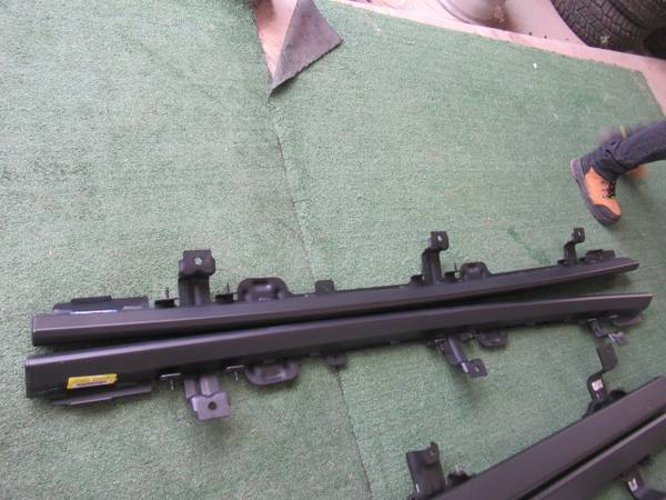 2018 TO 2024 JEEP WRANGLER RUBICON SAHARA ROCK SLIDERS RAILS OEM $75 ...