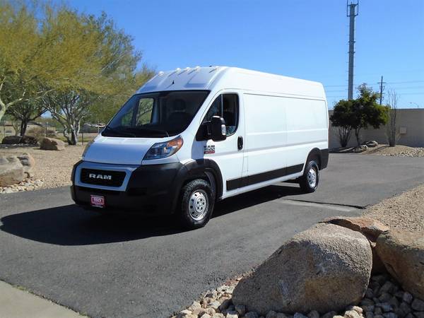 2019 RAM 2500 PROMASTER 159 EXTENDED HIGH ROOF CARGO VAN WORK TRUCK ...