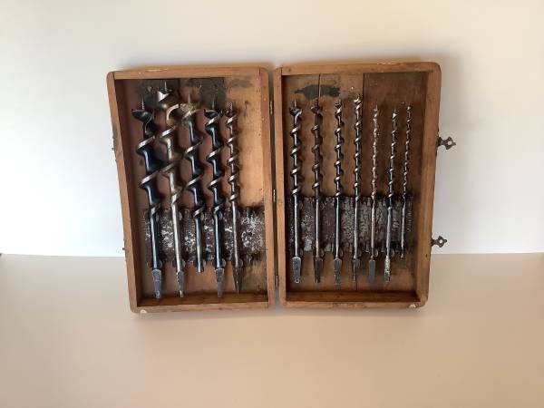 Auger Drill Bit Set & Hand Drill Brace $95 | Tools For Sale | Tucson ...