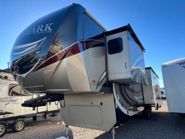 ♥ 2015 Heartland Landmark Key Largo 5th Wheel Full Body Paint! $36,850 ...