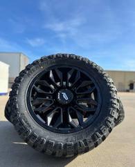 20 Wheels 33 Tires Rims Dodge Ram 2500 Chevy Silverado GMC Sierra ...