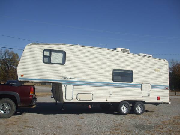 1994 ROAD RANGER 24ft 5th WHEEL+VERY NICE & CLEAN+PERFECT FOR**HOME ...