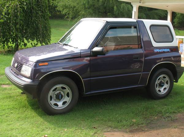 1995 Geo Tracker - Hard Top Convertible - Low Miles - Automatic - $5400 ...