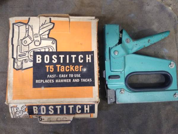 Bostitch t5-6 oc stapler tacker for Duct Wrap $25 | Tools For Sale ...