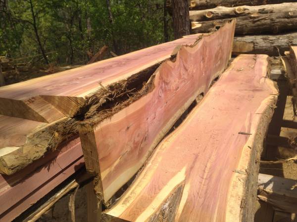 Eastern Red Cedar Lumber, Beams, Mantels and Slabs | Materials For Sale ...