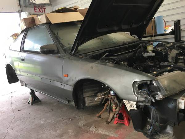 1990 HONDA CRX ROLLING SHELL - $800 (Utica) | Cars & Trucks For Sale ...