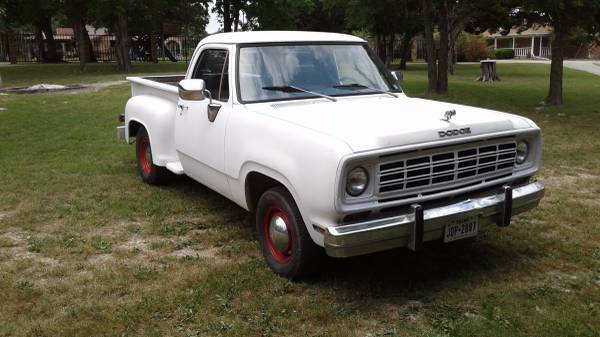 1973 Dodge D-100 Pickup - $3700 (Gatesville) | Cars & Trucks For Sale ...