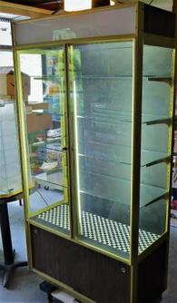 Upright Display Case Merchandise Showcase Tower Birch Glass Store Shop ...