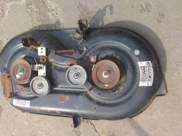 Craftsman 42 inch Mower Deck $125 | Garden Items For Sale | Westernmass ...
