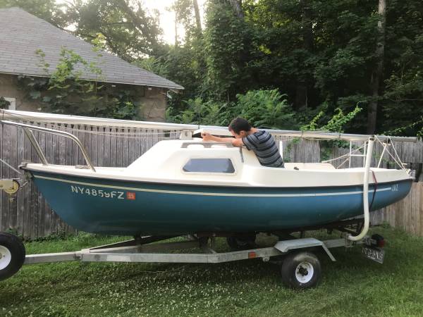 Newport 16 - Swing Keel Daysailer $3,900 | Boats For Sale | Westernmass ...