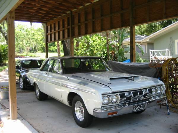 64 PLYMOUTH SPORT FURY SUPER STOCK, 440 RACE CAR, TRUE MUSCLETRADES ...