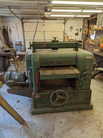 Powermatic 225 Planer $3,000 | Tools For Sale | Western Maryland, MD ...