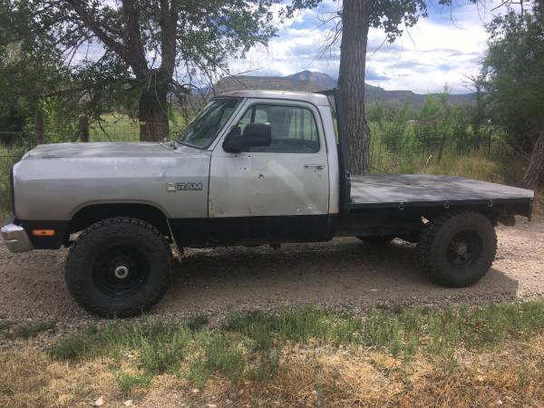 1990 Dodge Ram Diesel 12V - $7000 (De Beque) | Cars & Trucks For Sale ...