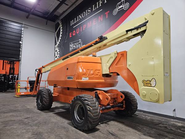2012 JLG 800AJ 80FT MAX LIFT HEIGHT BOOM LIFT JIB ARTICULATING DIESEL ...