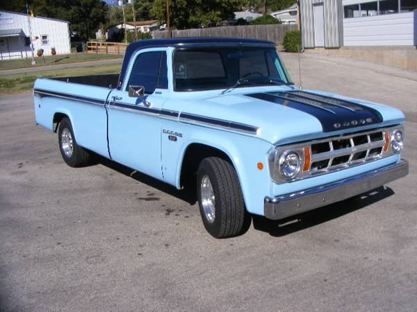 68 dodge d100 - $8500 (ponca city) | Cars & Trucks For Sale | Wichita ...