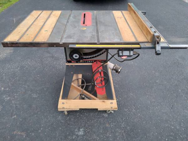 10 inch Craftsman table saw $75 | Tools For Sale | Williamsport, PA ...