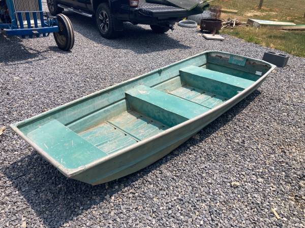 10 ft aluminum Jon boat and oars $300 | Boats For Sale | Winchester, VA ...