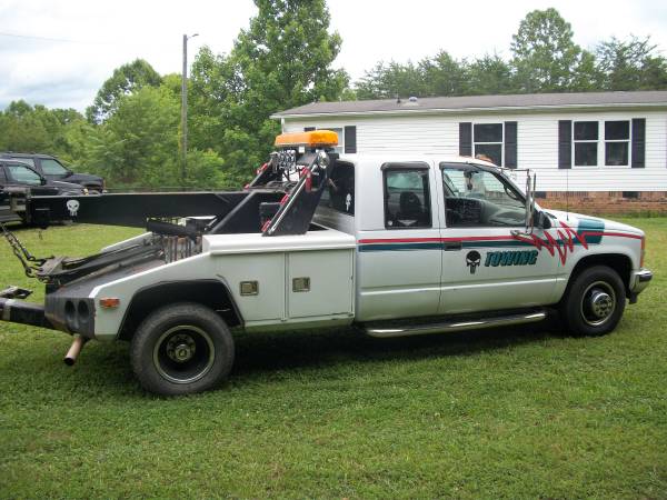 1995 Chevy 3500 wrecker tow truck extra cab - $5950 (pinicale) | Cars ...