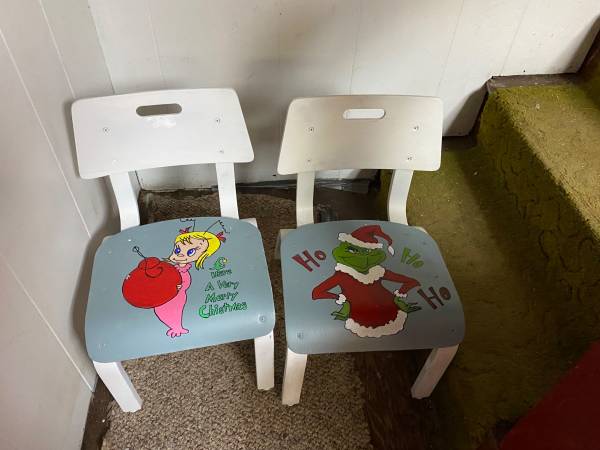 Grinch and Cindy Lou Whoo fan art $40 | Furniture For Sale | York, PA ...
