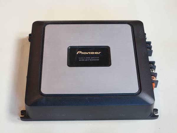 Pioneer GM-D7500M Class D Mono Amplifier 400W RMS @ 1,2 Ohms $50 ...